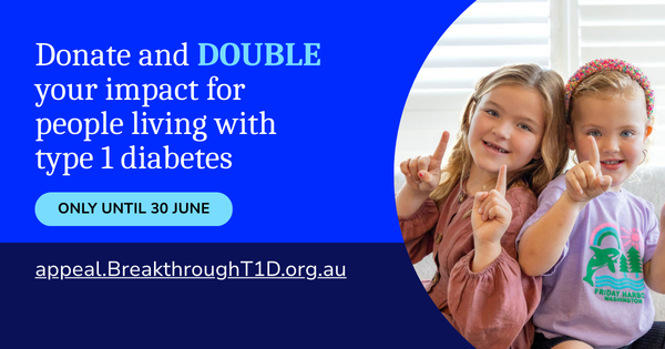 Breakthrough T1D EOFY Appeal 2025 | Home